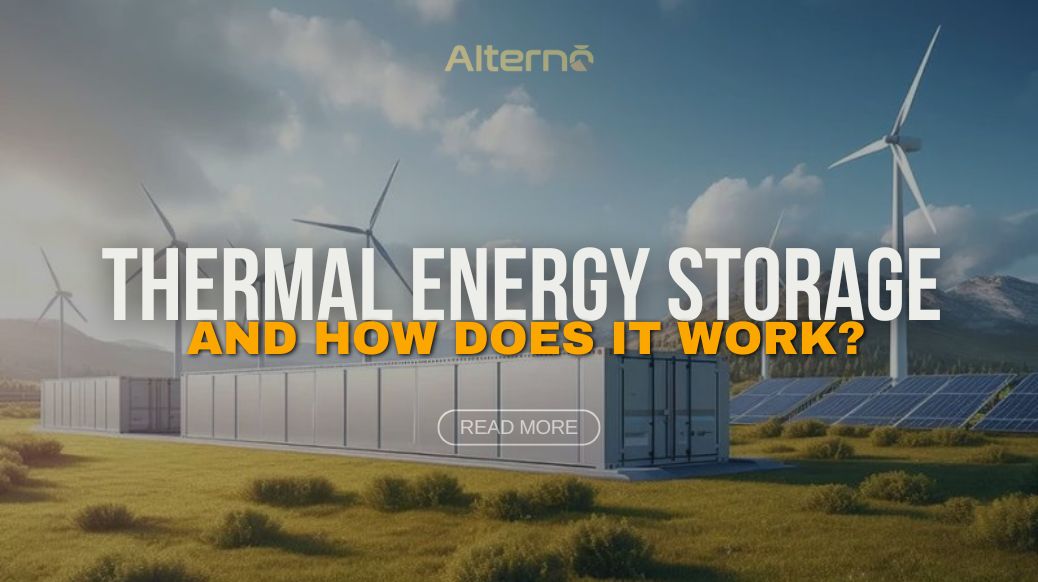 What is thermal energy storage and how does it work?